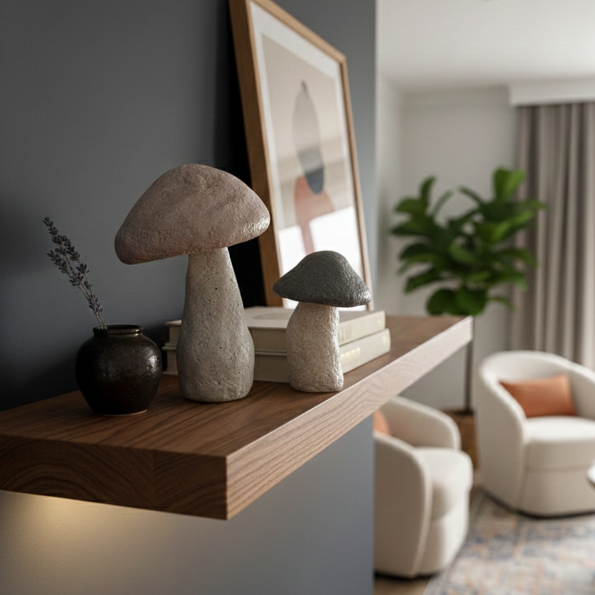 Set de 2 Hongos Decorativos “Lili” – Samy's Stuff